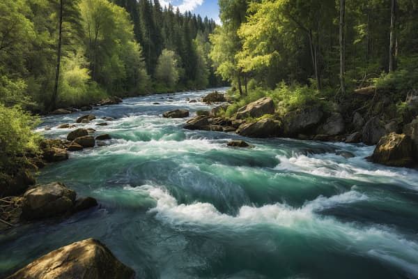 Turquoise Whitewater by Claudio de Sat | 500px