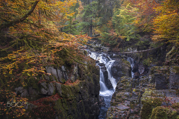 Black Linn Falls by Indra Delle | 500px