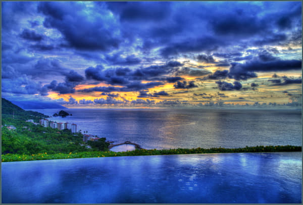 Stormy Blue Sunset by Terry Lucas | 500px