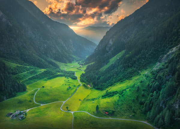 Moody Valley by Lukas Trixl | 500px