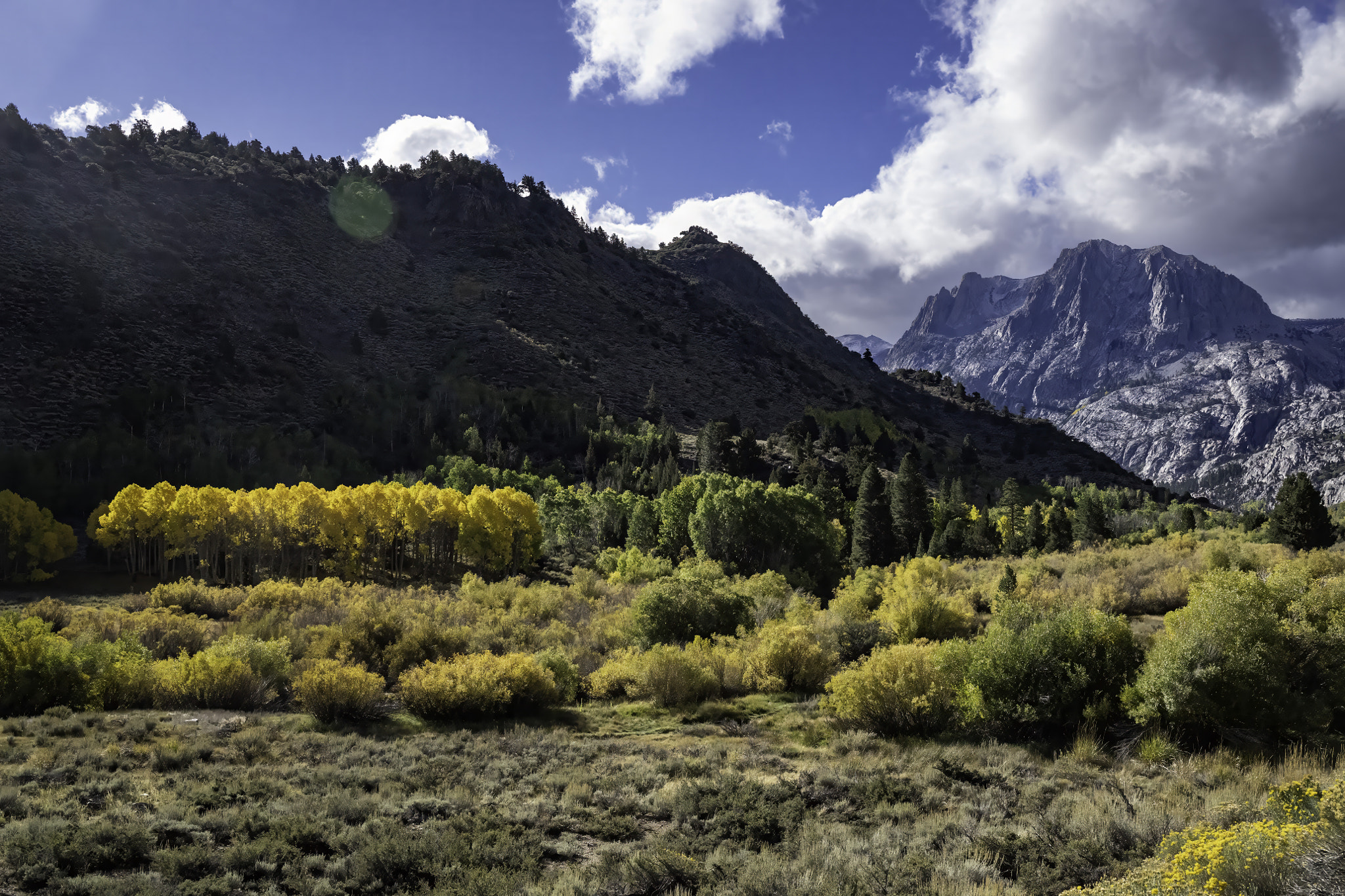 Mountain Valley Radiating Autumnal Serenity and Natural Splendor ...
