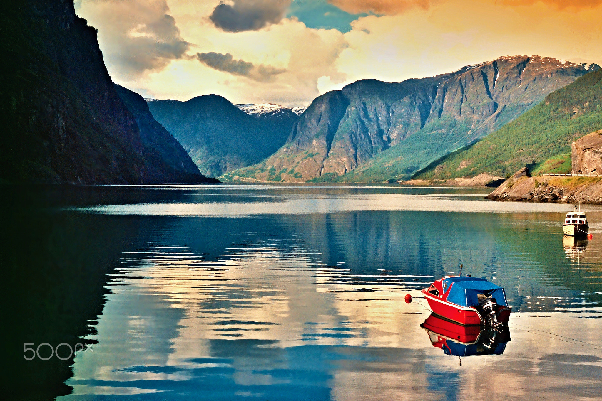 Flåm - Aurlandsfjorden - Norway 1991 by Jarda Novák | 500px