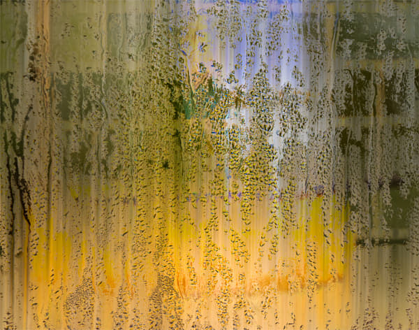 Rain-Streaked Window Reveals Abstract Patterns of Nature | creative ...