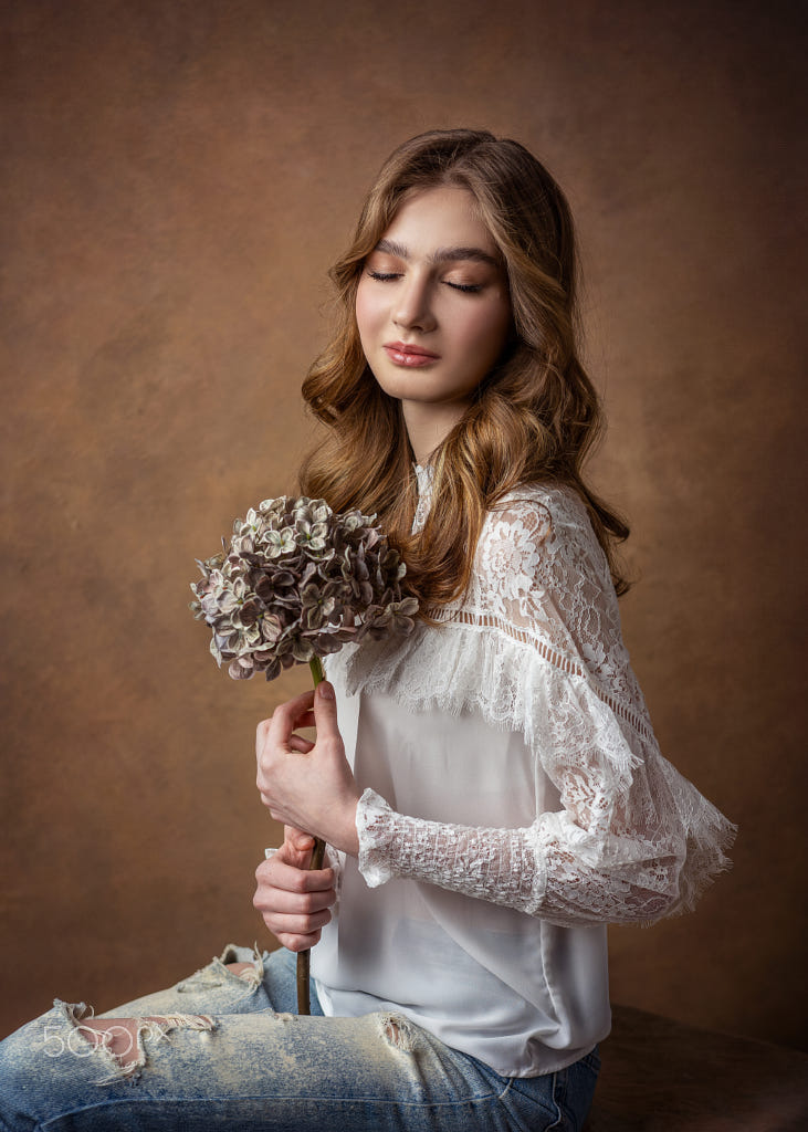 Young Woman Reflects on Delicate Beauty and Fleeting Moments | people ...