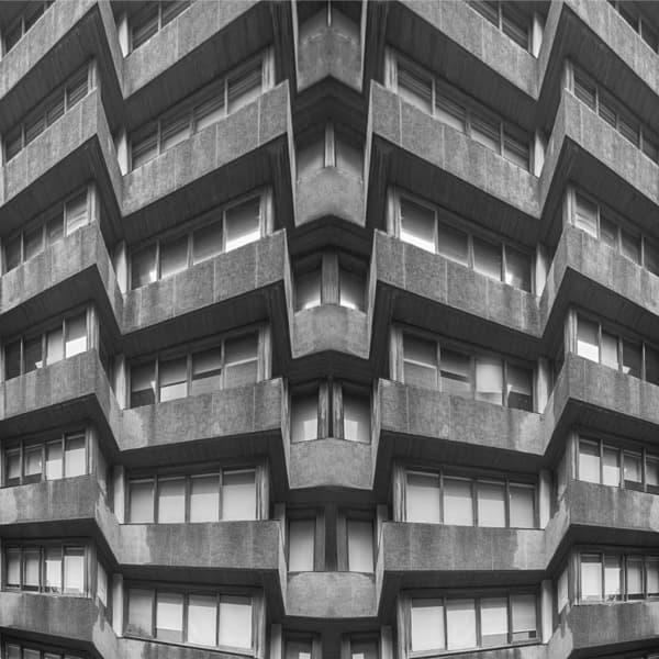 Monolithic Building Facade Revealing Urbanity and Modernity | city ...