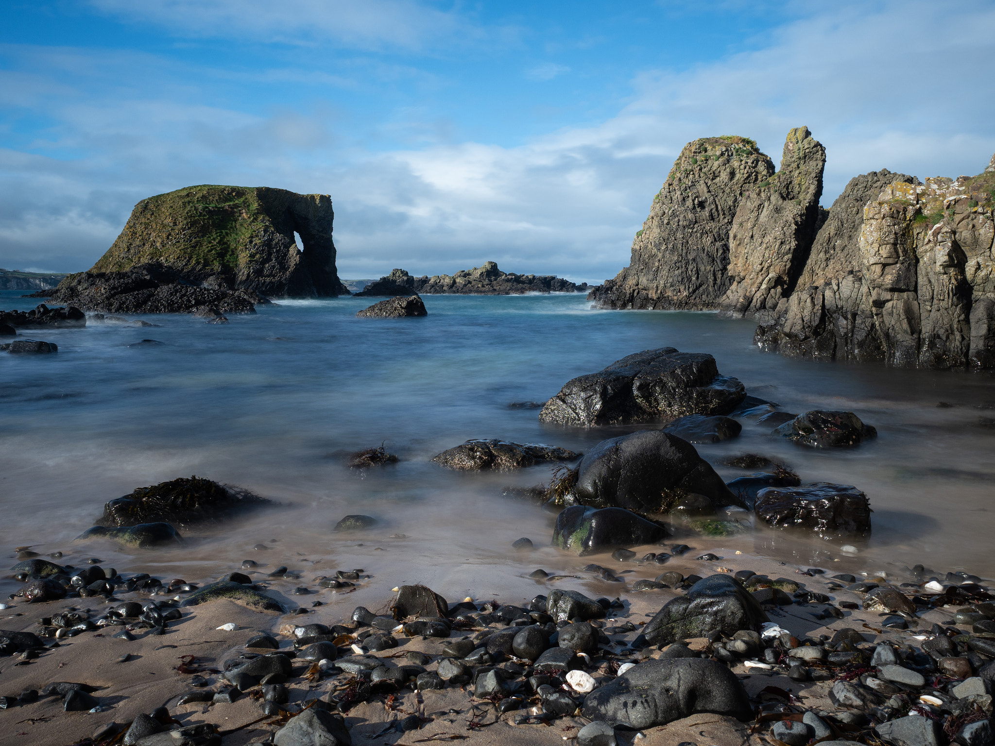 Rugged Coastline Endures Waves Reflecting Resilience and Timelessness ...