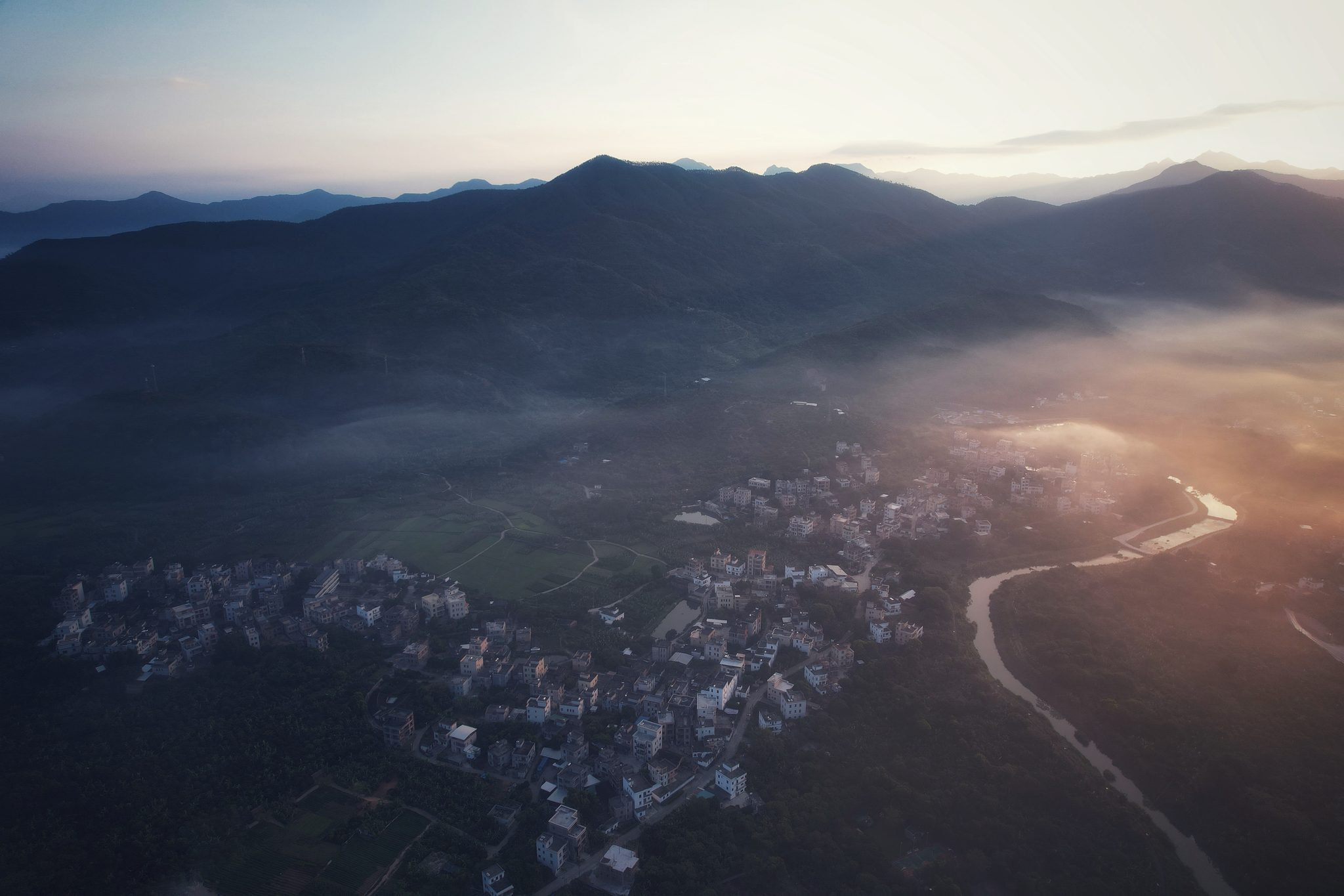 Misty Landscape Reveals Serenity and Vastness of Nature | landscape ...