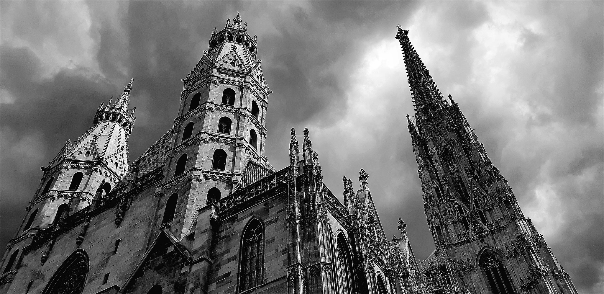 Gothic Cathedral Spires Reaching Skyward Symbolizing Faith | city photo ...