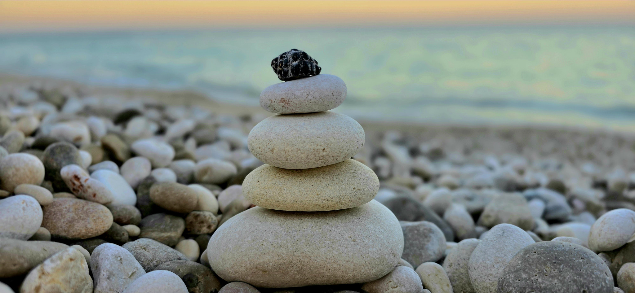 Stacked Stones Reflecting Balance and Inner Harmony | landscape photo by Mohamed Arafath | 500px