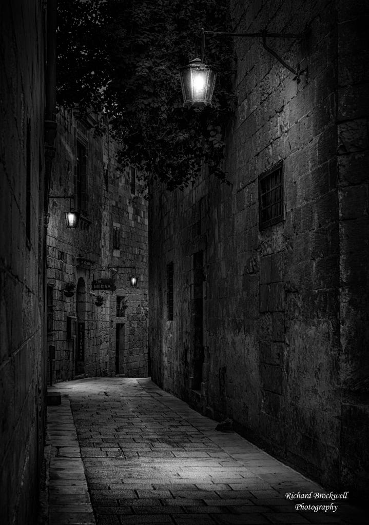_Mdina Black & White Version by Richard Brockwell | 500px