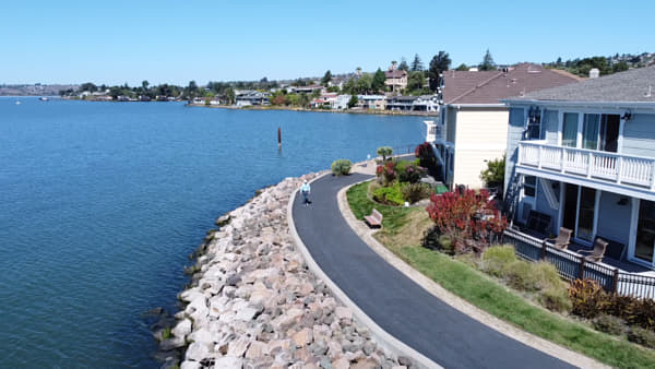 Waterfront Path Invites Exploration and Peaceful Contemplation ...