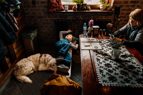 Cozy Interior Captures Domestic Comfort and Quietude | people photo by ...
