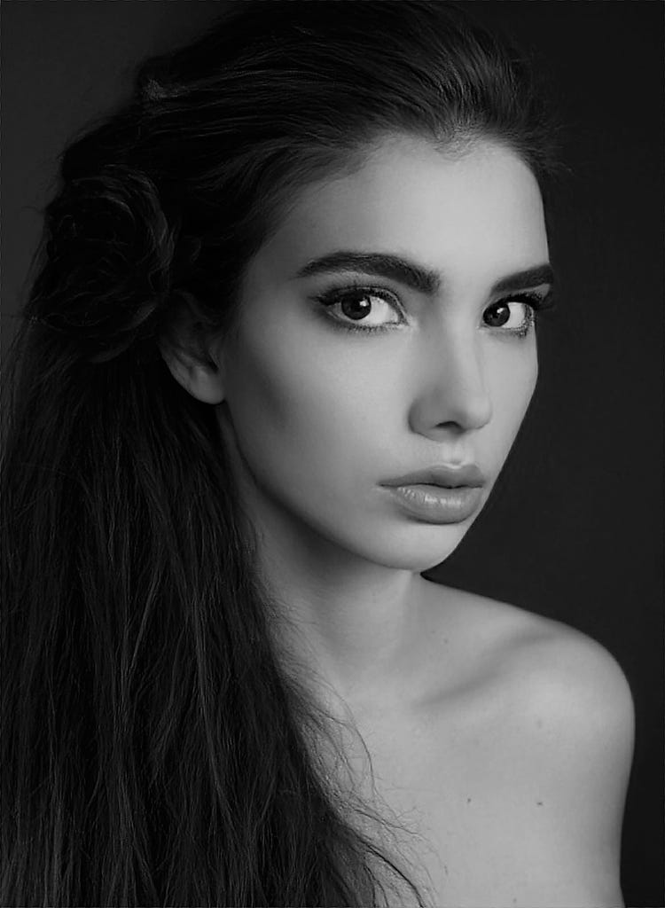 Woman's Gaze Captures Intensity and Inner Strength | people photo by ...