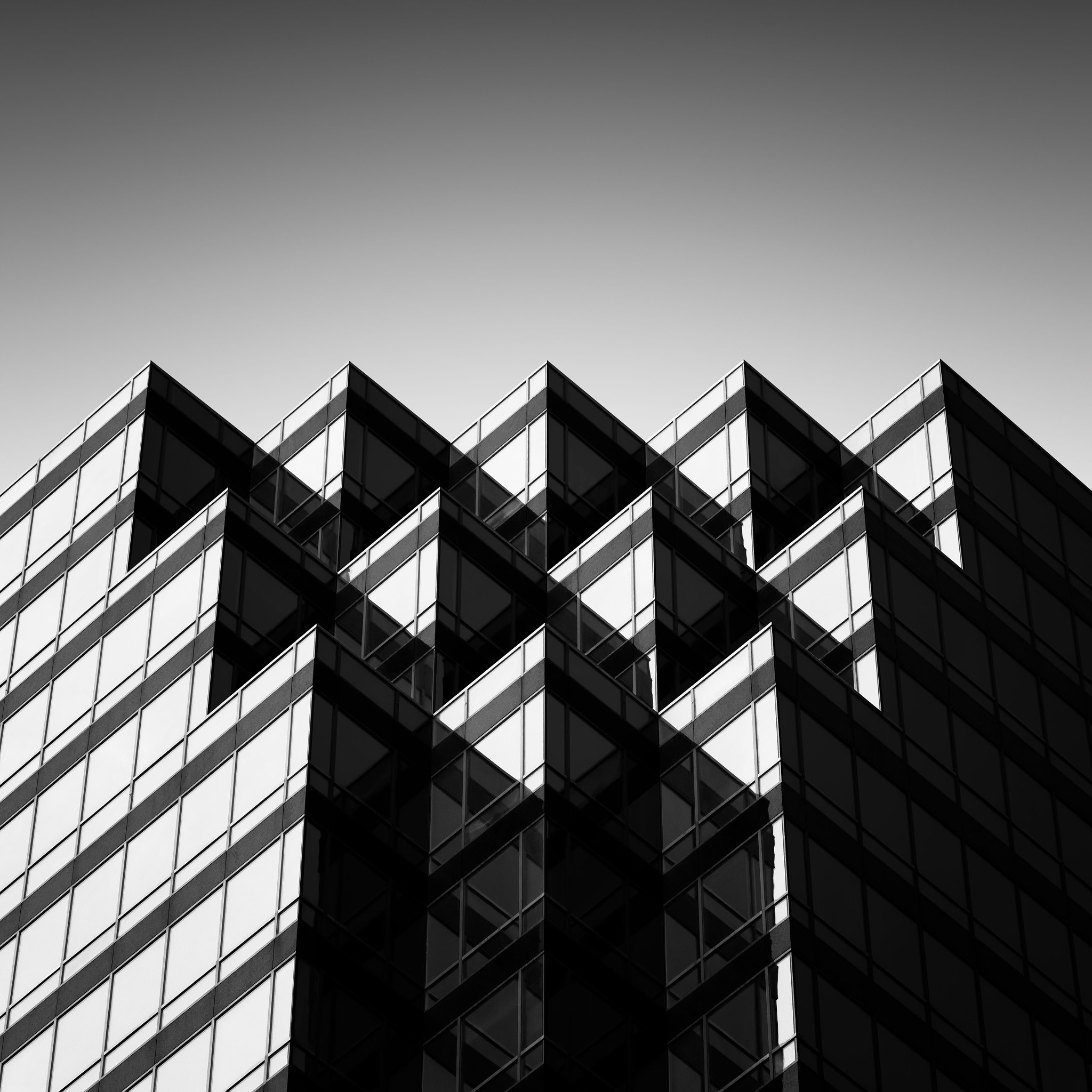 Geometric Building Facade Displaying Modernity and Structure | city ...