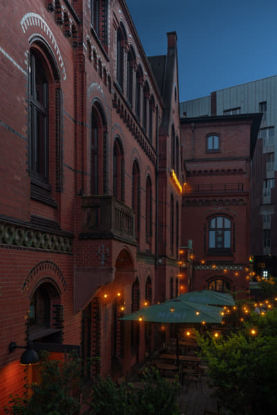 Cozy Outdoor Cafe Illuminating Urban Charm and Evening Ambiance | city ...