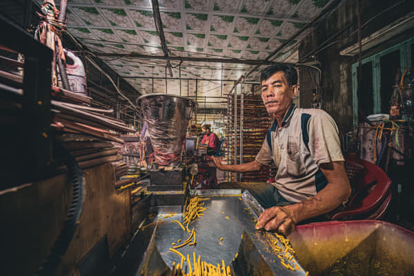 Incense stick factory by Marco Tagliarino | 500px