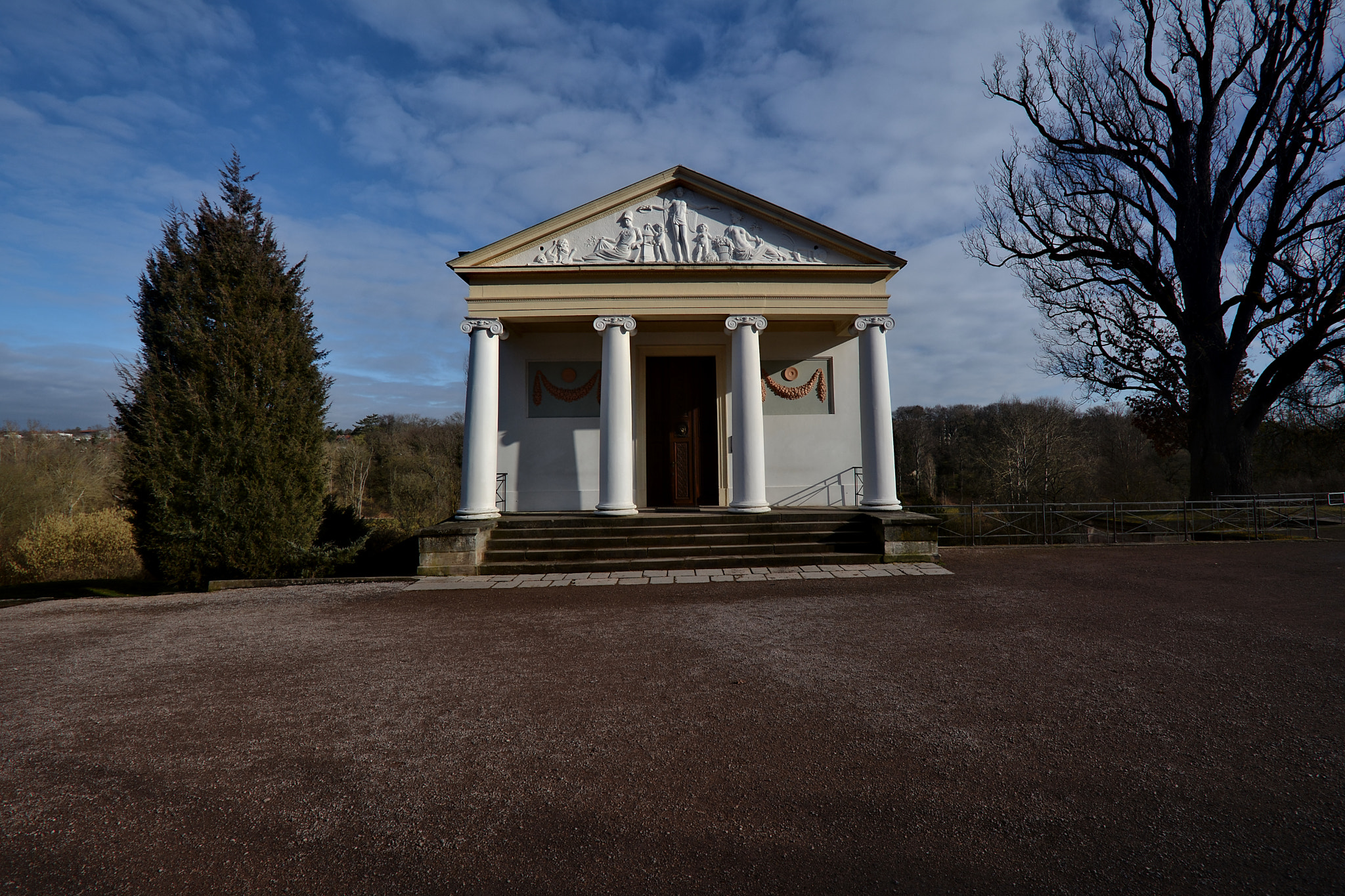 Ancient Temple Stands in Solitude Representing History and Reflection ...