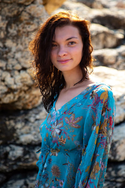 Woman in Natural Light Reflecting Serenity and Authenticity | people ...