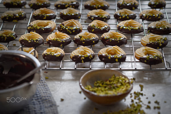Rows of Decorated Cookies Await Symbolizing Indulgence and Celebration ...