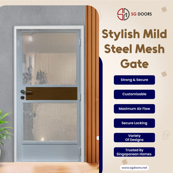 Why Mild Steel Mesh Gates Are a Smart Choice for Singapore Homes by SG ...