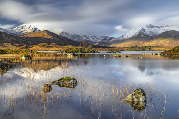 Reflective Lake Mirrors Mountains Evoking Calmness | landscape photo by ...