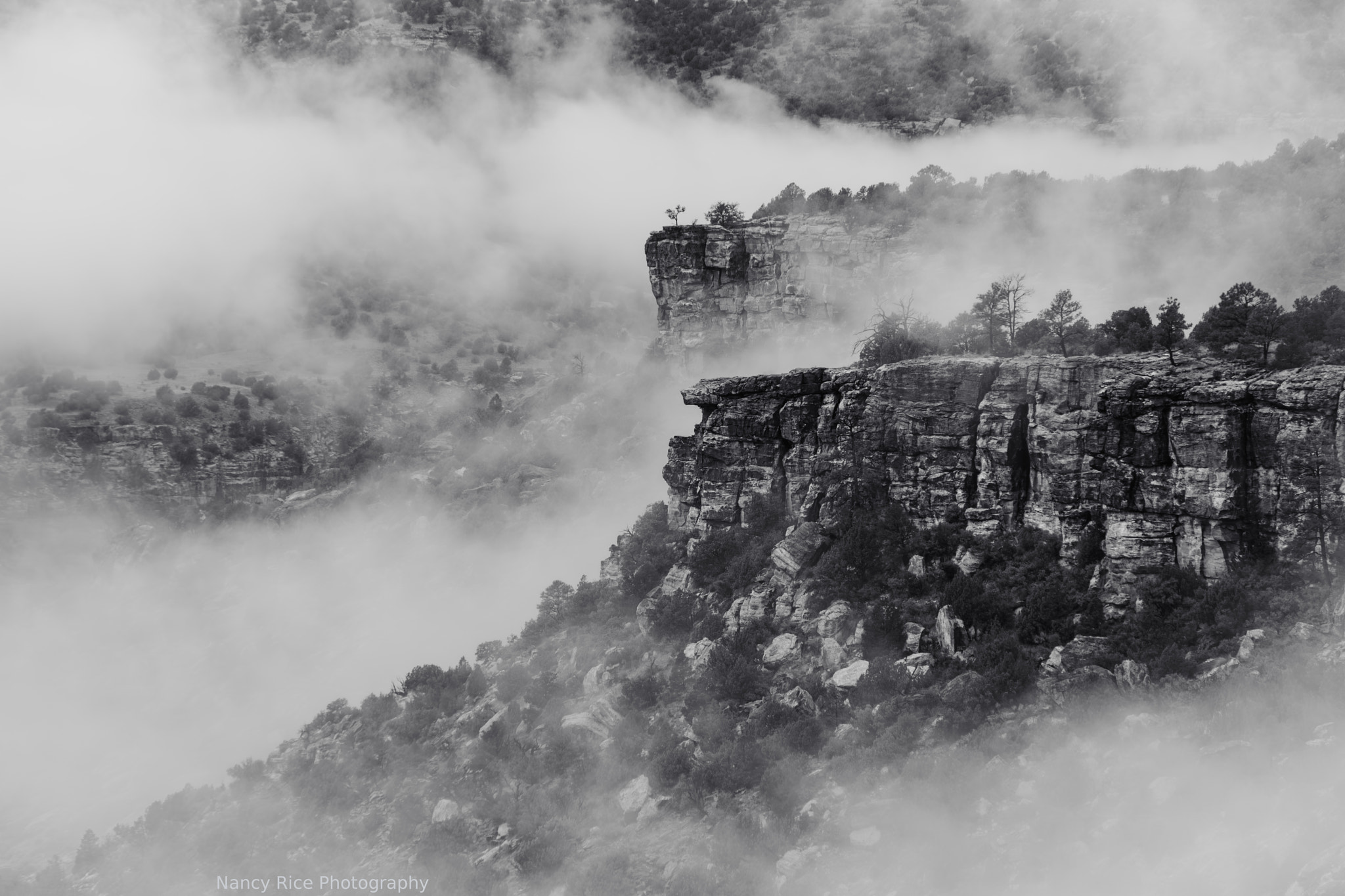 Misty Mountains Evoke a Sense of Mystery | landscape photo by Nancy ...