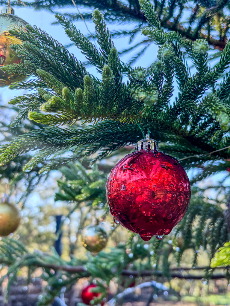 Christmas Ornament Hangs, Symbolizing Festive Joy and Holiday Spirit ...
