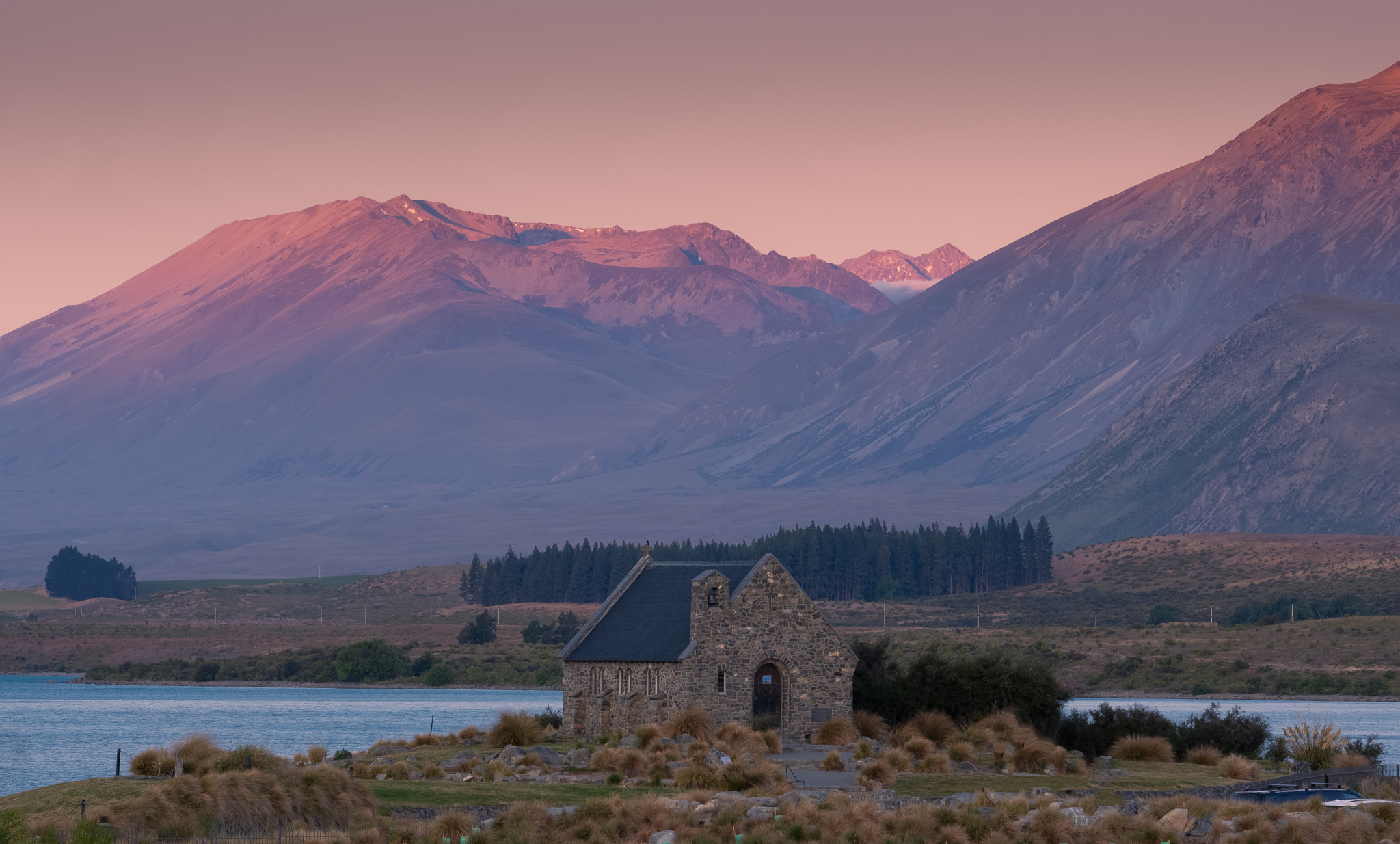 Ancient Church by Lake Reflecting Serenity and Timelessness | landscape ...