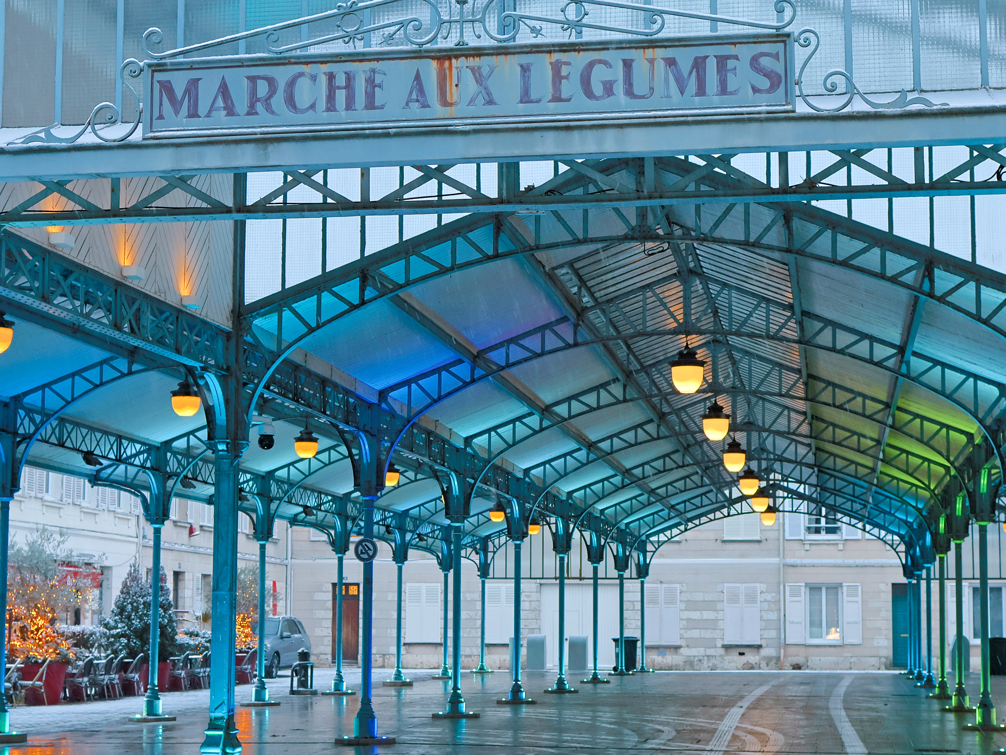 Empty Market Hall Evoking Calm and Anticipation | city photo by ...