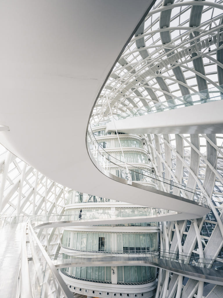 Modern Architecture Radiating Innovation and Sophistication | city ...