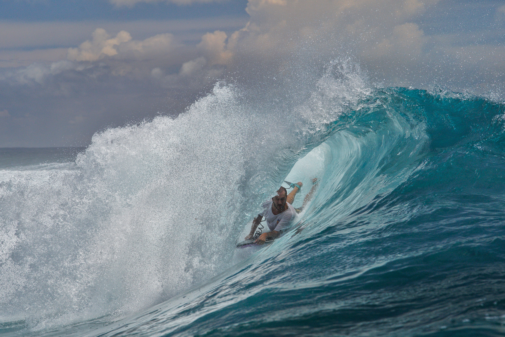 Surfer Riding Powerful Wave Symbolizing Challenge and Triumph | sports ...