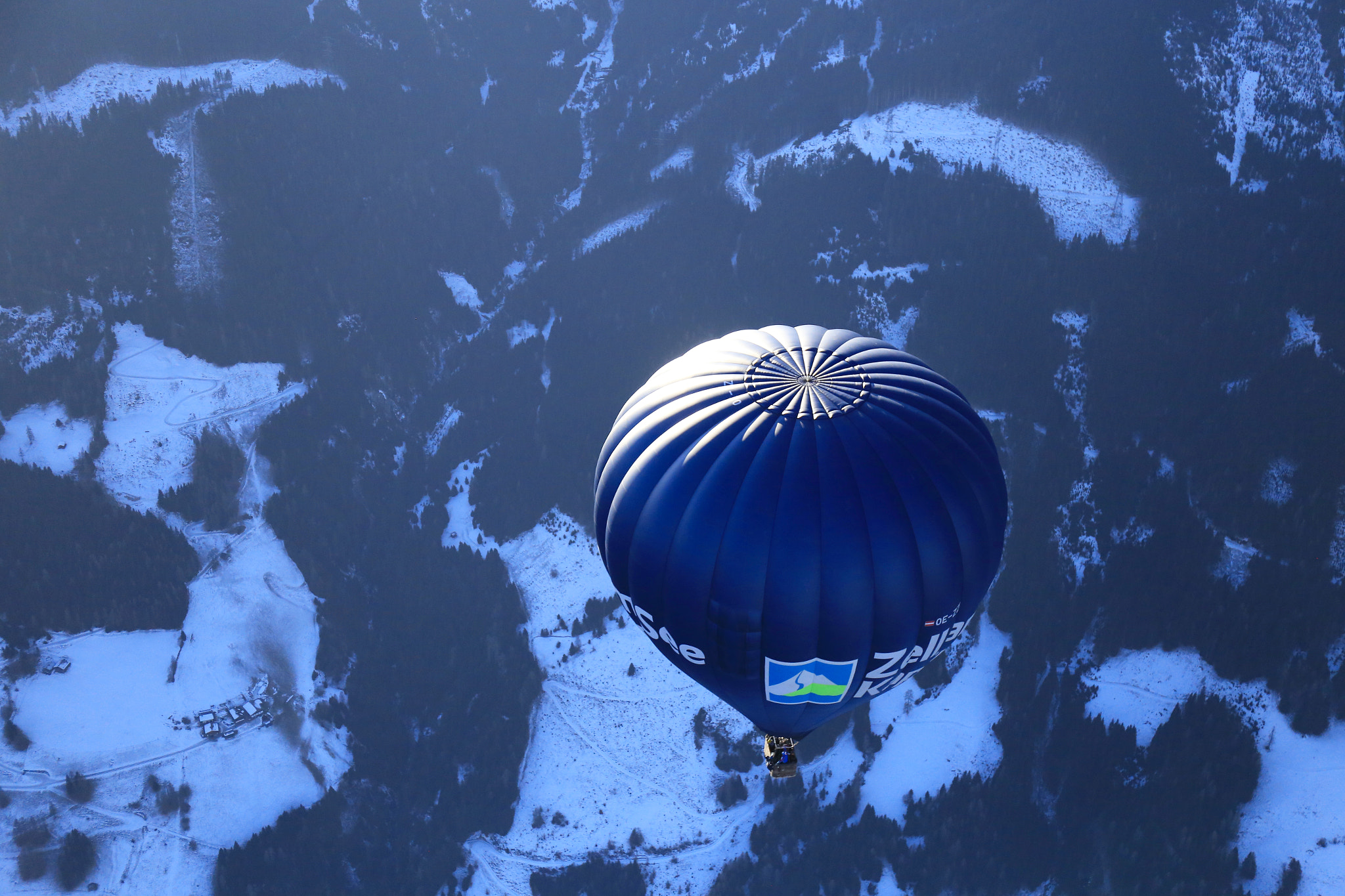 Hot Air Balloon Soaring Representing Freedom and Exploration | creative ...