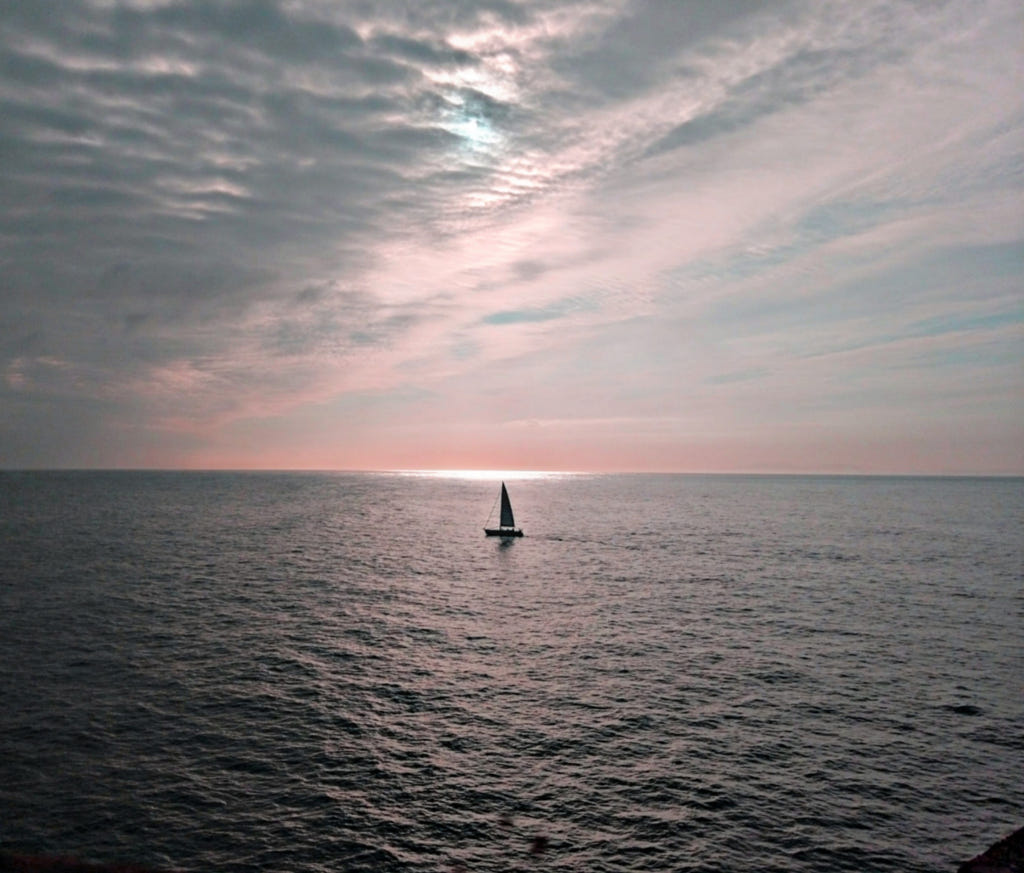 Misty Lake with Pier Suggesting Solitude and Mystery | creative photo ...
