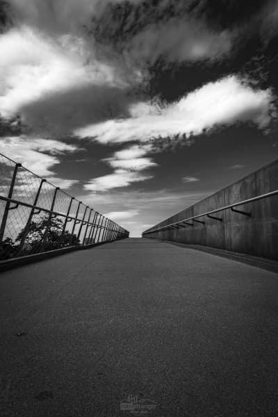Empty Overpass Under Dramatic Sky Evoking Solitude | city photo by ...