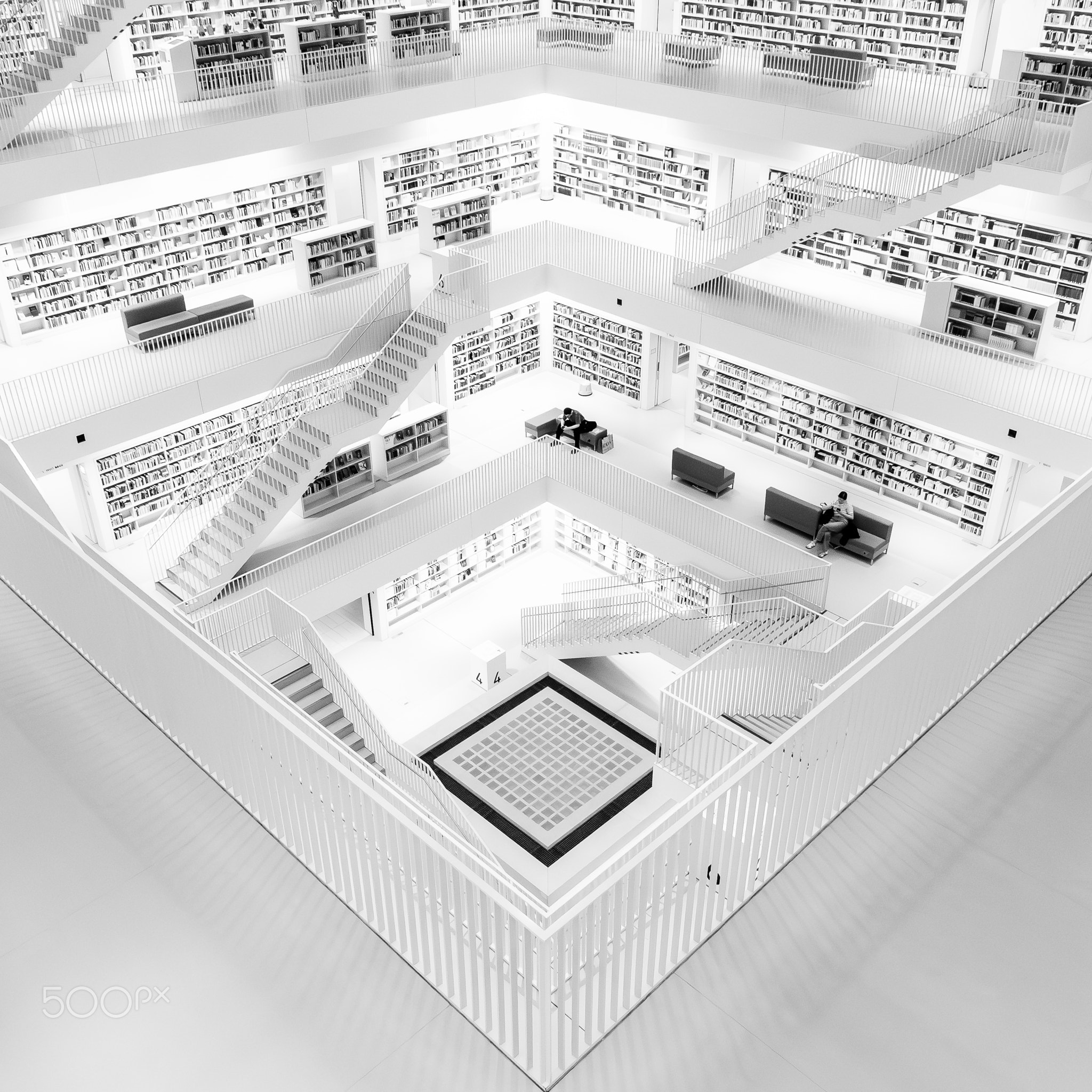 Modern Library Interior Reflecting Knowledge and Innovation | city ...