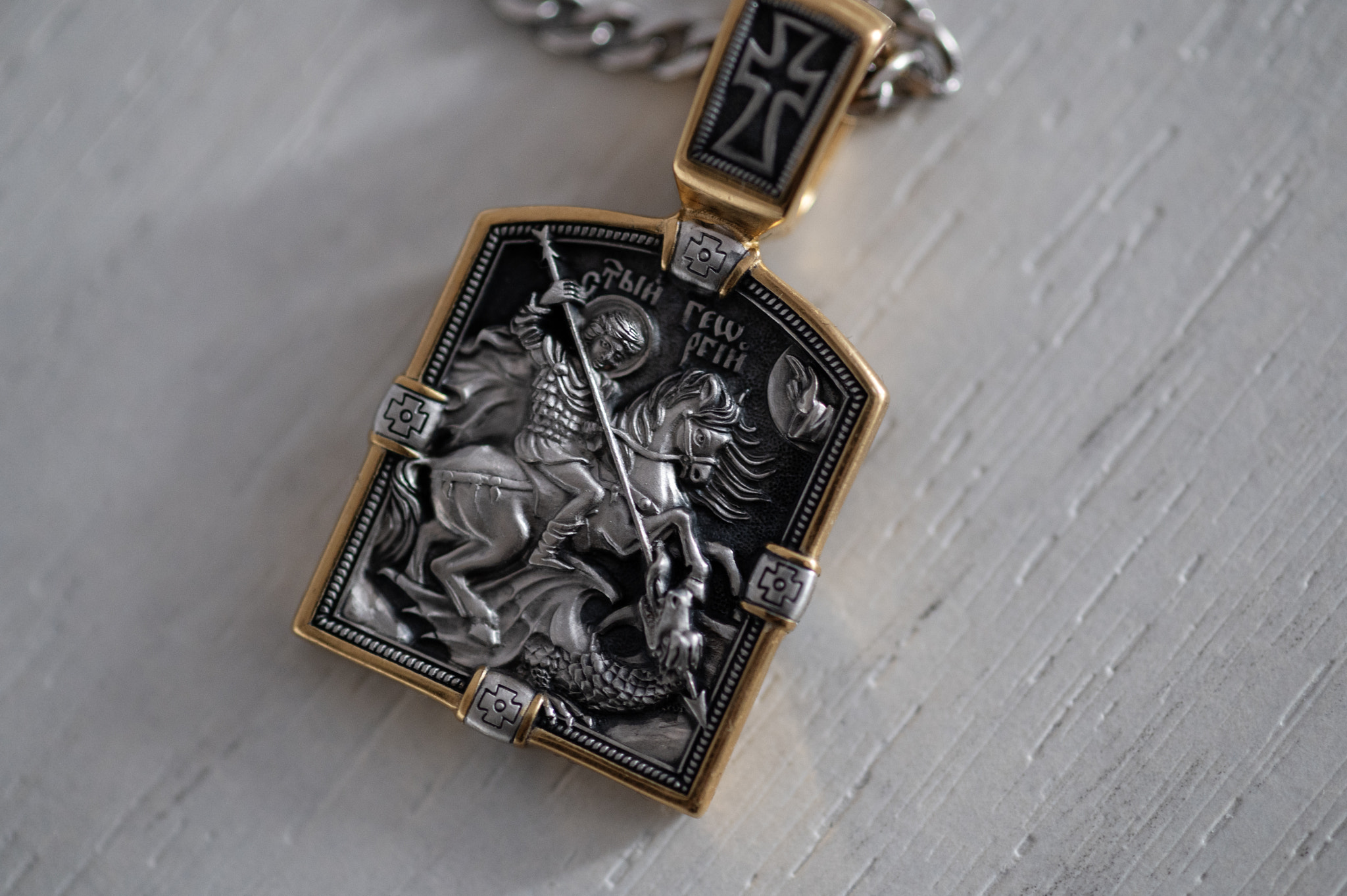 Ornate Pendant Symbolizing Faith and Spiritual Protection | still life ...