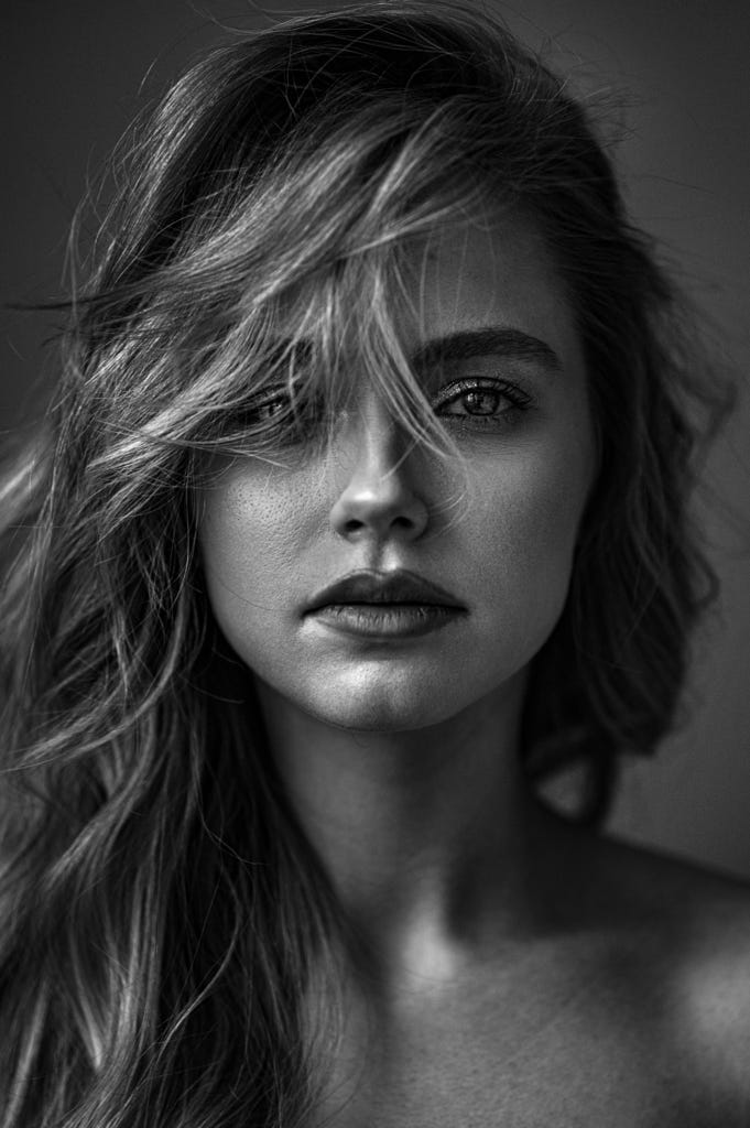 Woman's Gaze Reflecting Vulnerability and Inner Strength | people photo ...