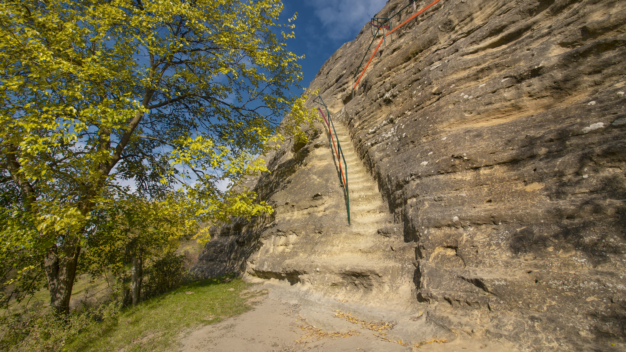 Ancient Stone Steps Leading Upward Symbolizing History and Progress ...