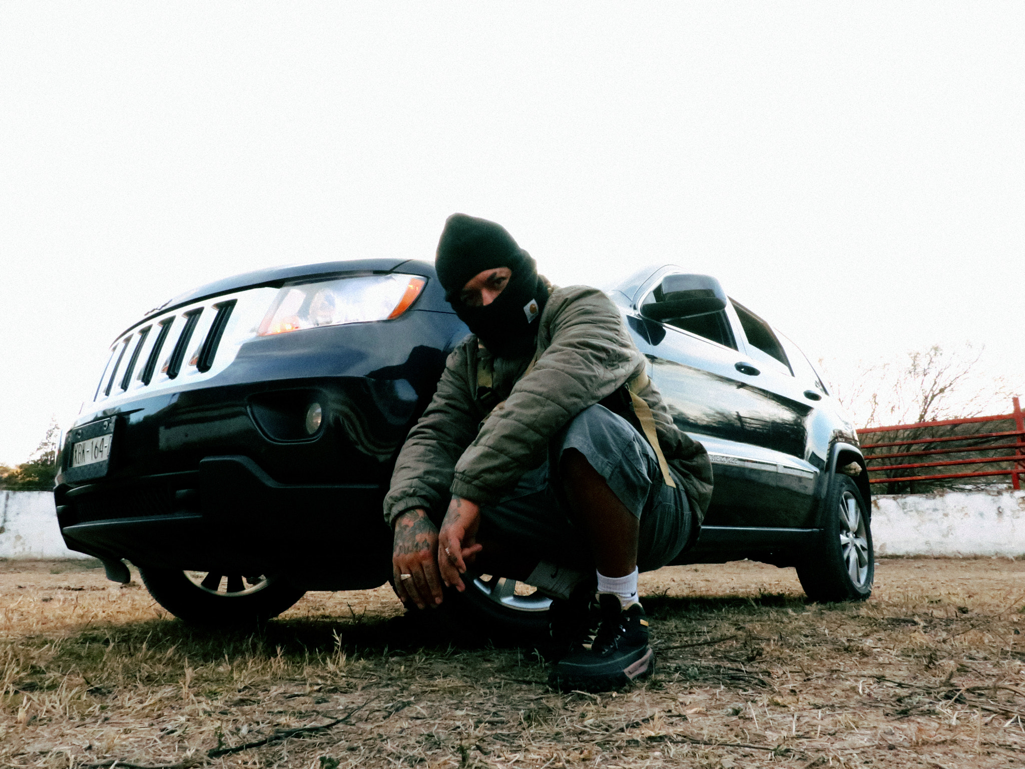 Roadside Stop Symbolizing Journey and Self-Reliance | people photo by ...