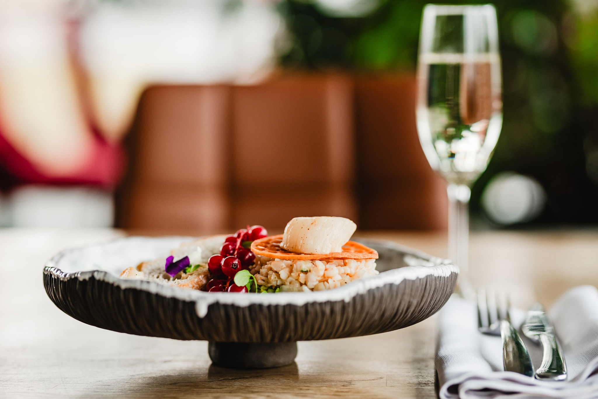 Gourmet Dessert on Plate Symbolizing Indulgence and Refinement | still ...
