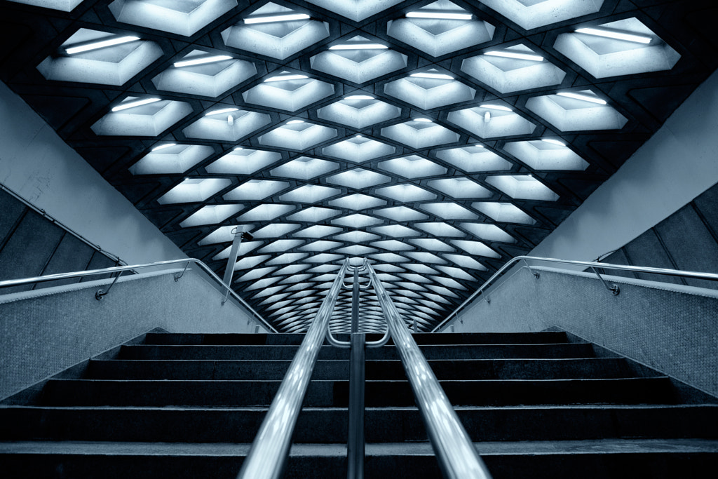Jarry Metro Station in Montreal by Roland Shainidze / 500px