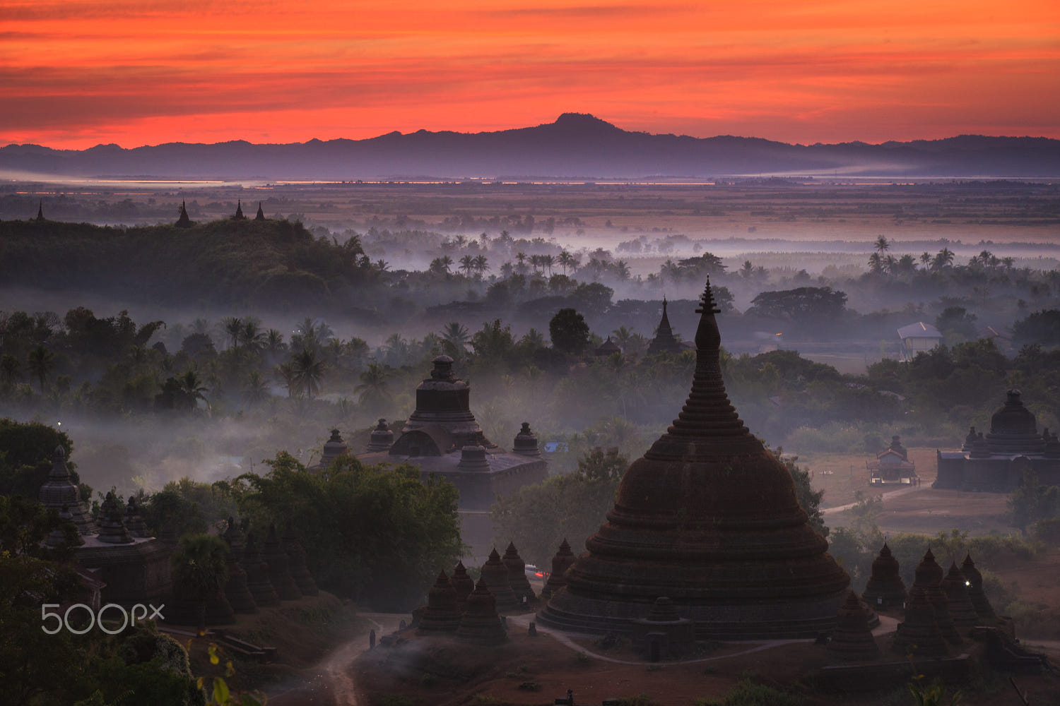 Sunset of Mrauk U by Aung Pyae Soe / 500px