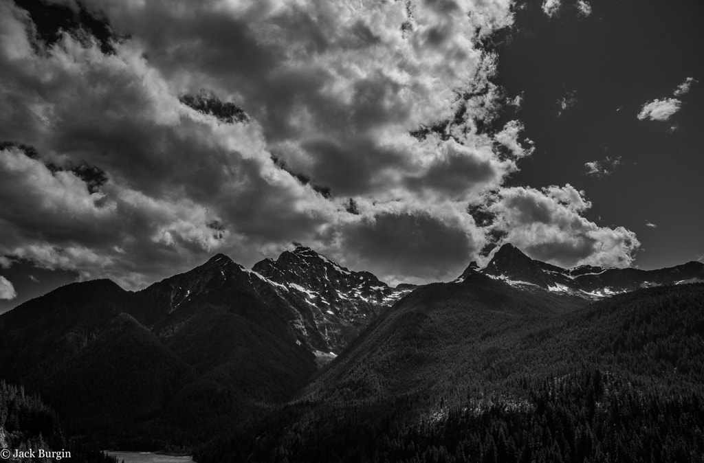 Snowfield Peak, Colonial Peak, Pyramid Peak, North Cascades by Jack ...