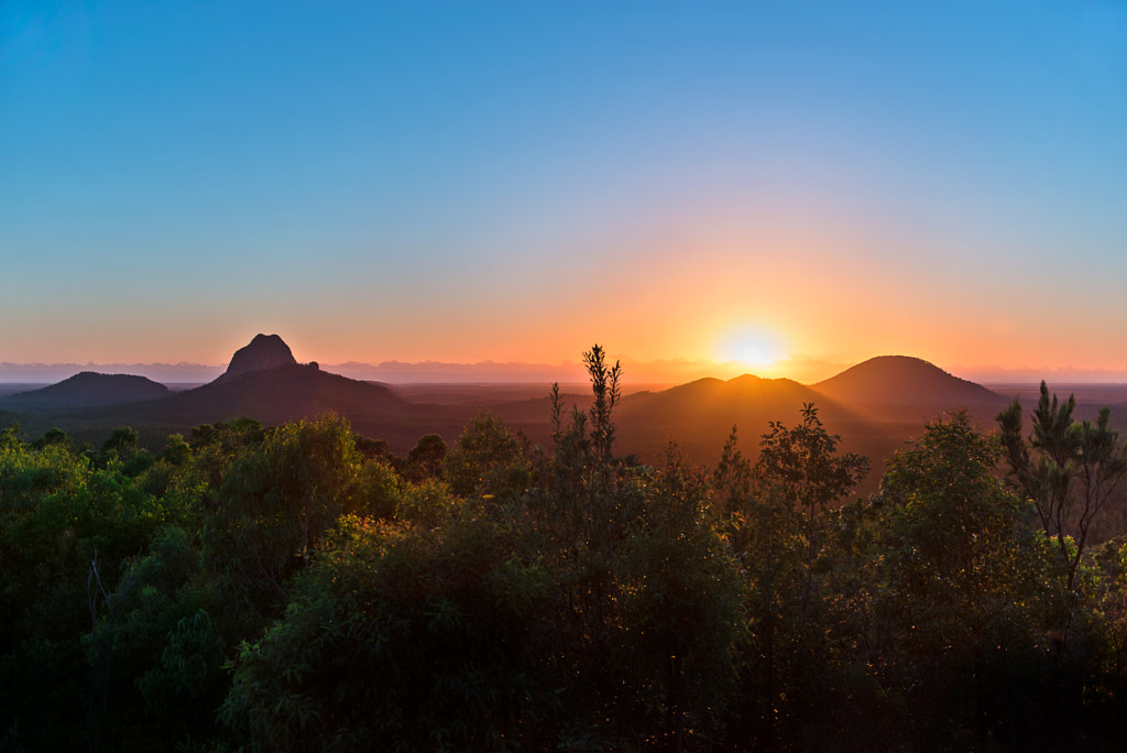 Glass House Mountains, Queensland, AU by Daniel Kulas / 500px