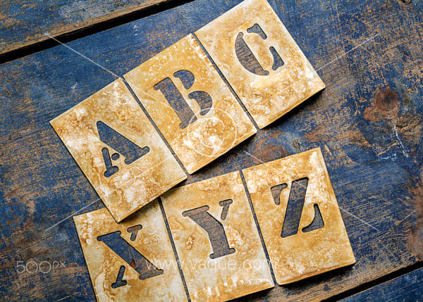Letters of the alphabet "ABC" and "XYZ" by Paisatges Verticals - Aerial ...