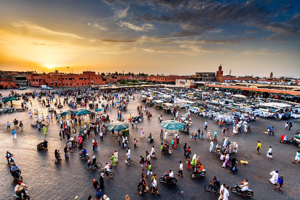 Marrakesh Square by Fabian Van Schepdael / 500px