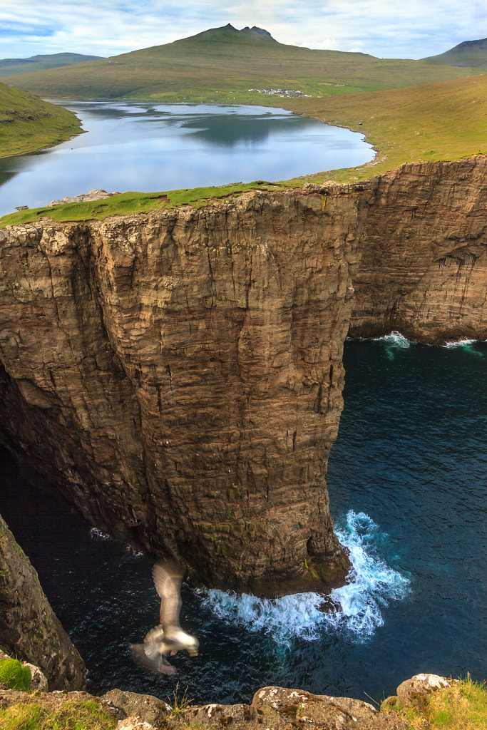 A Lake above the Ocean by S. Luciano Fredheim / 500px