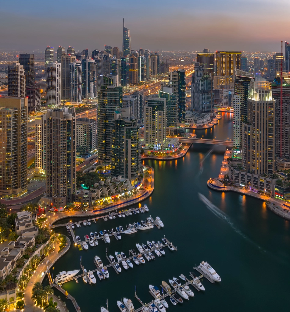 Dubai marina View from Torch Tower by Zohaib Anjum / 500px