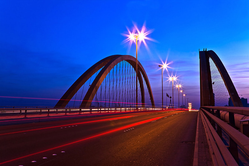 Sheikh Khalifa Bridge by alidarwish233 / 500px