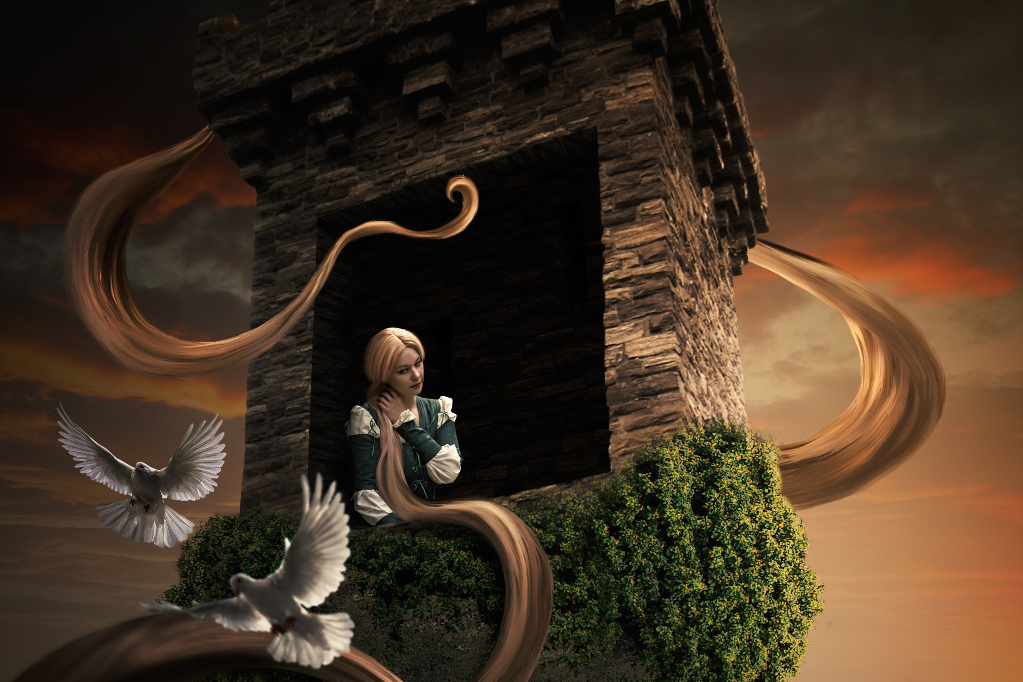 Rapunzel by Erwyn Ardyan | 500px